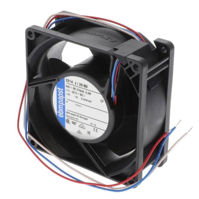 3214J/39NU ebm-papst Inc. | ファン、熱管理 | DigiKey